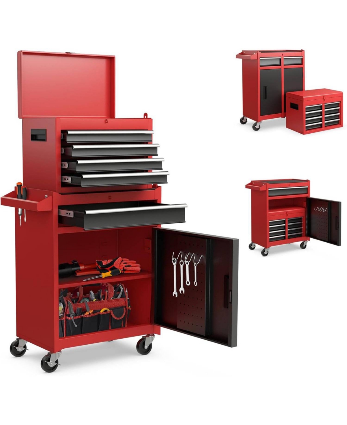 Click here for gaomon 2-in-1 5 Drawer Rolling Tool Chest with Whe... prices