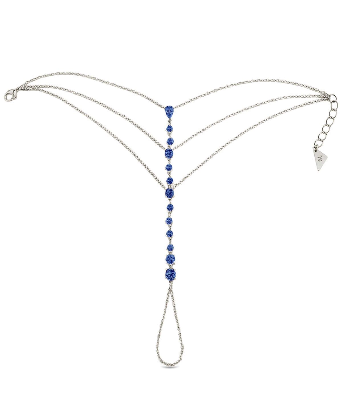 Click here for Sterling Forever Rhodium-Plated Brass Malys Cubic... prices