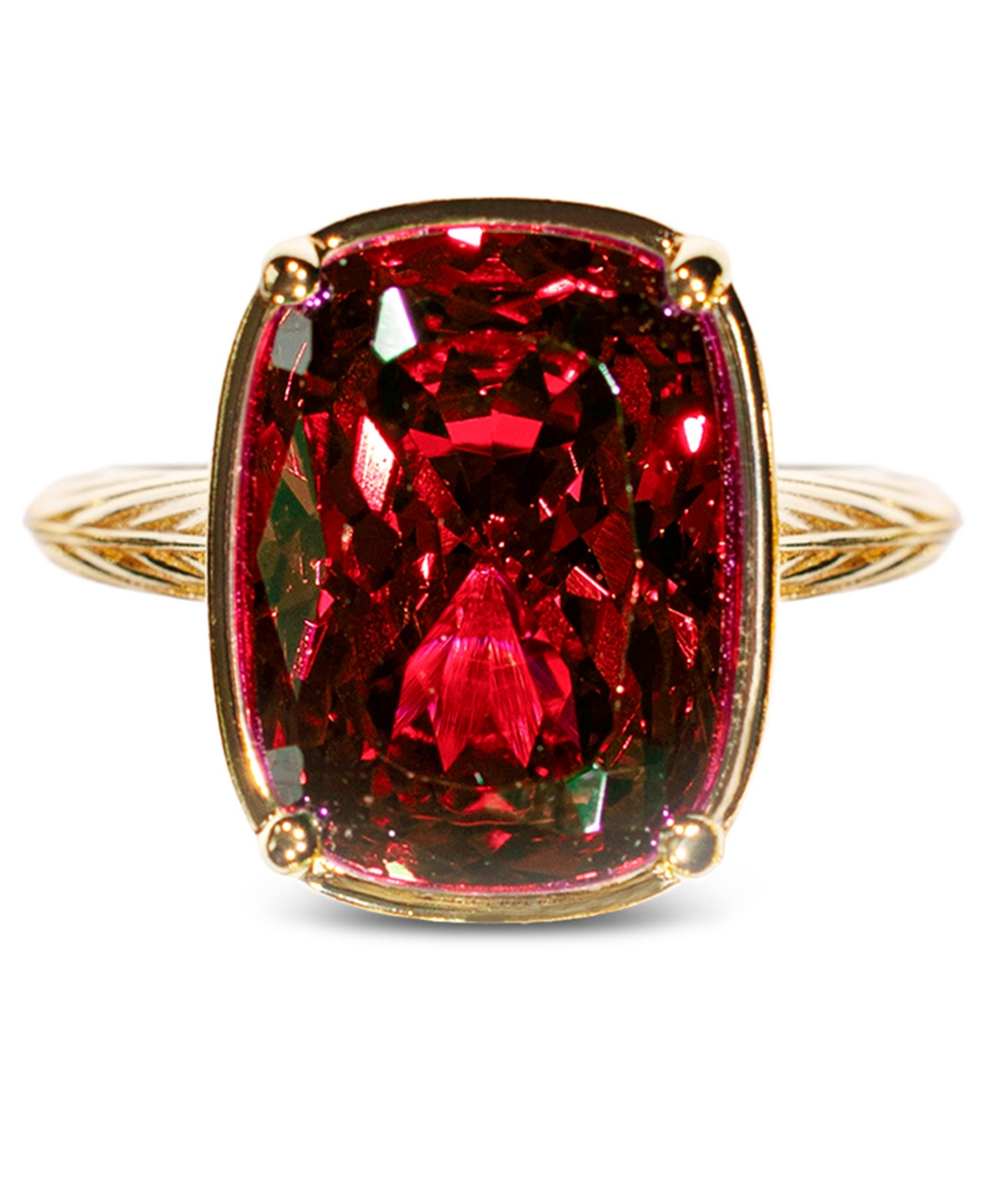 Click here for Sterling Forever Elongated Cushion Garnet Cubic Zi... prices