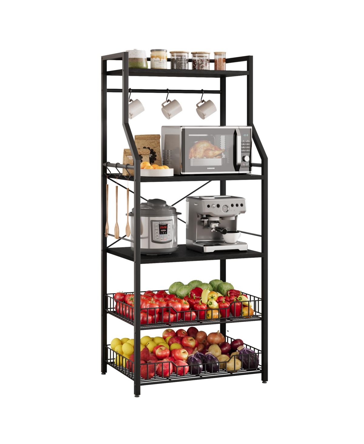 Click here for gaomon Kitchen baking rack  microwave rack with 2... prices