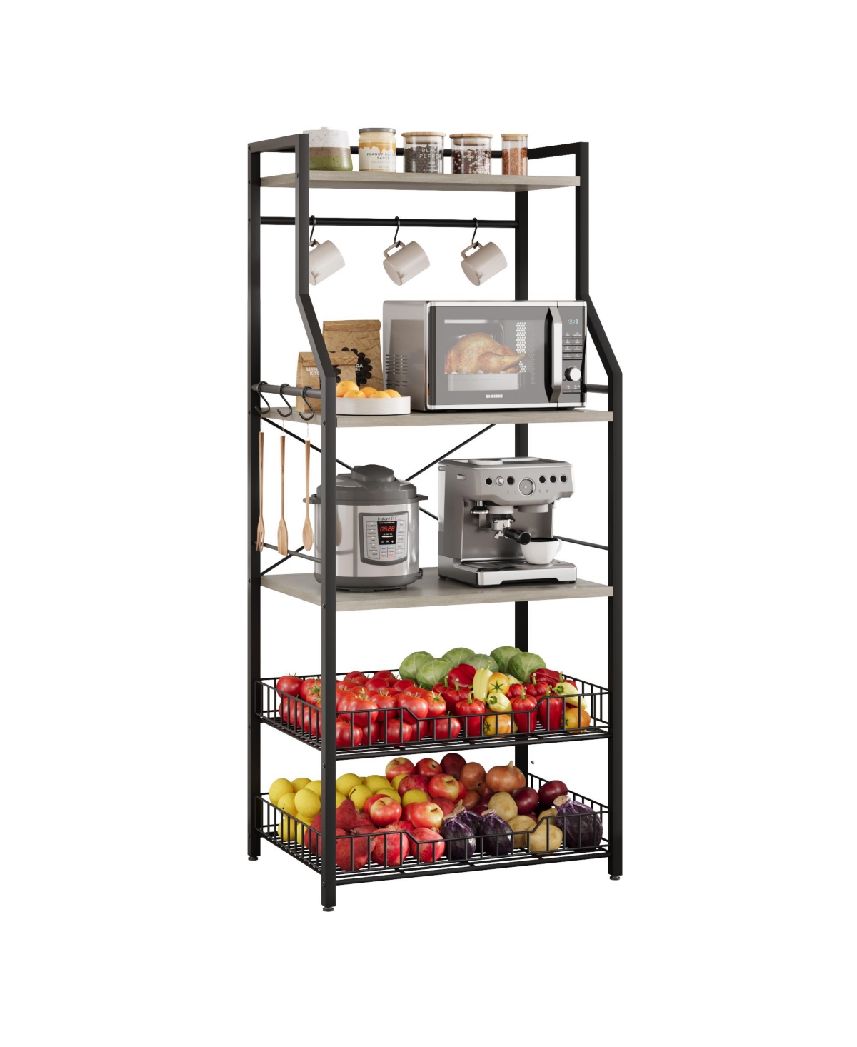 Click here for gaomon Kitchen baking rack  microwave rack with 2... prices