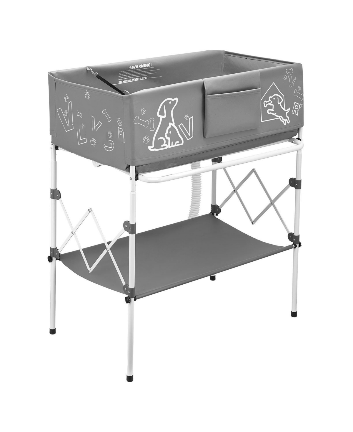 Click here for Cozito Elevated Collapsible Dog Bathtub 100 L Pet... prices