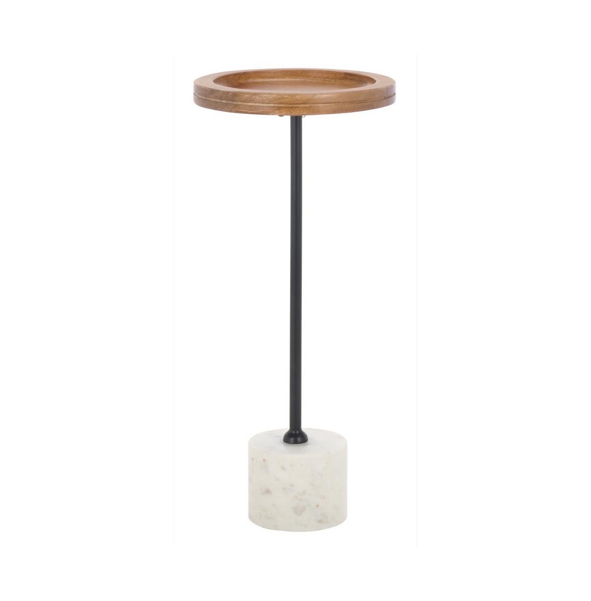 Click here for Safavieh Elisabeth Round Side Table - Brown/Black/... prices