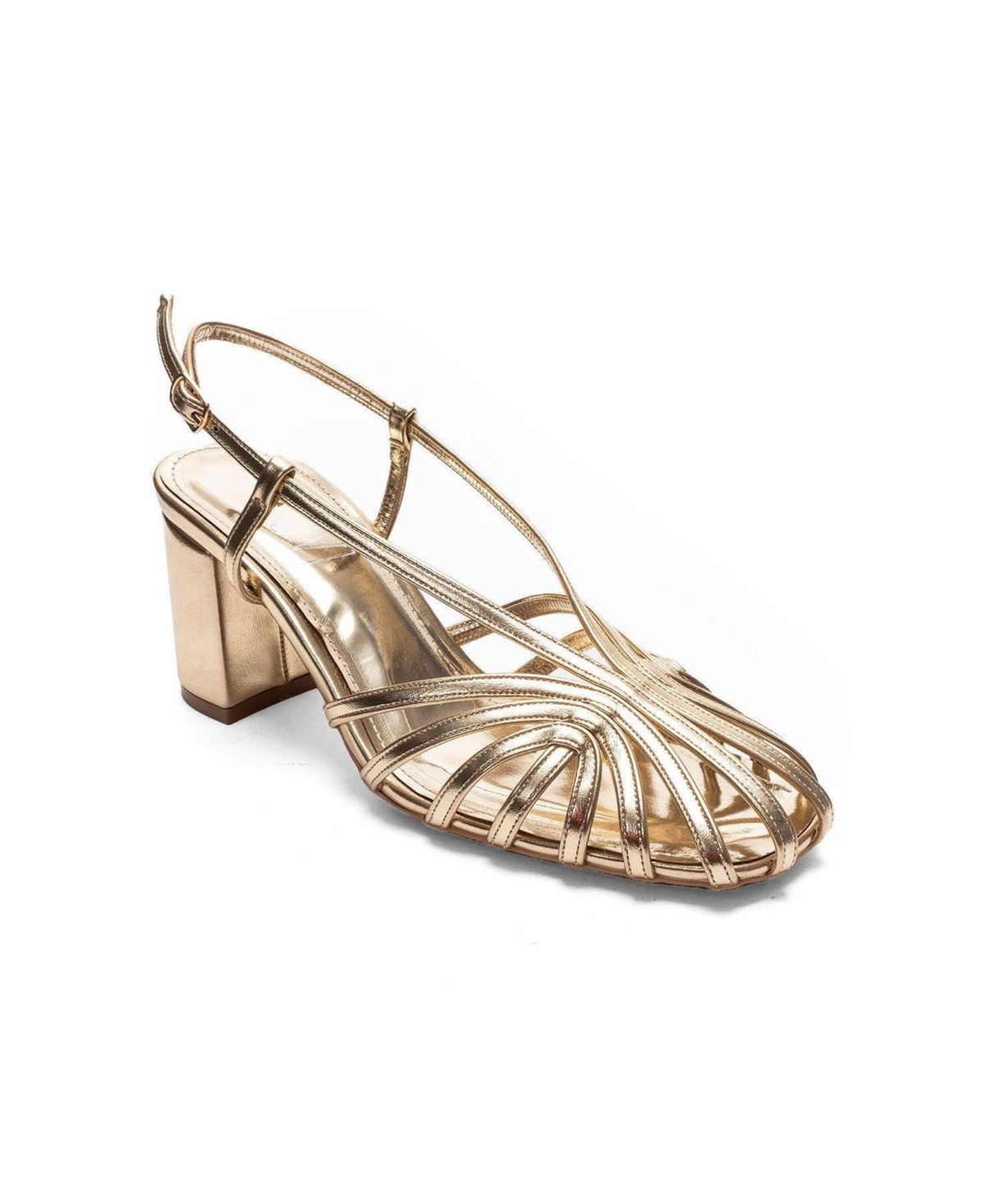 Click here for Prologue Shoes Womens Wilda Block Heel Sandal - Go... prices
