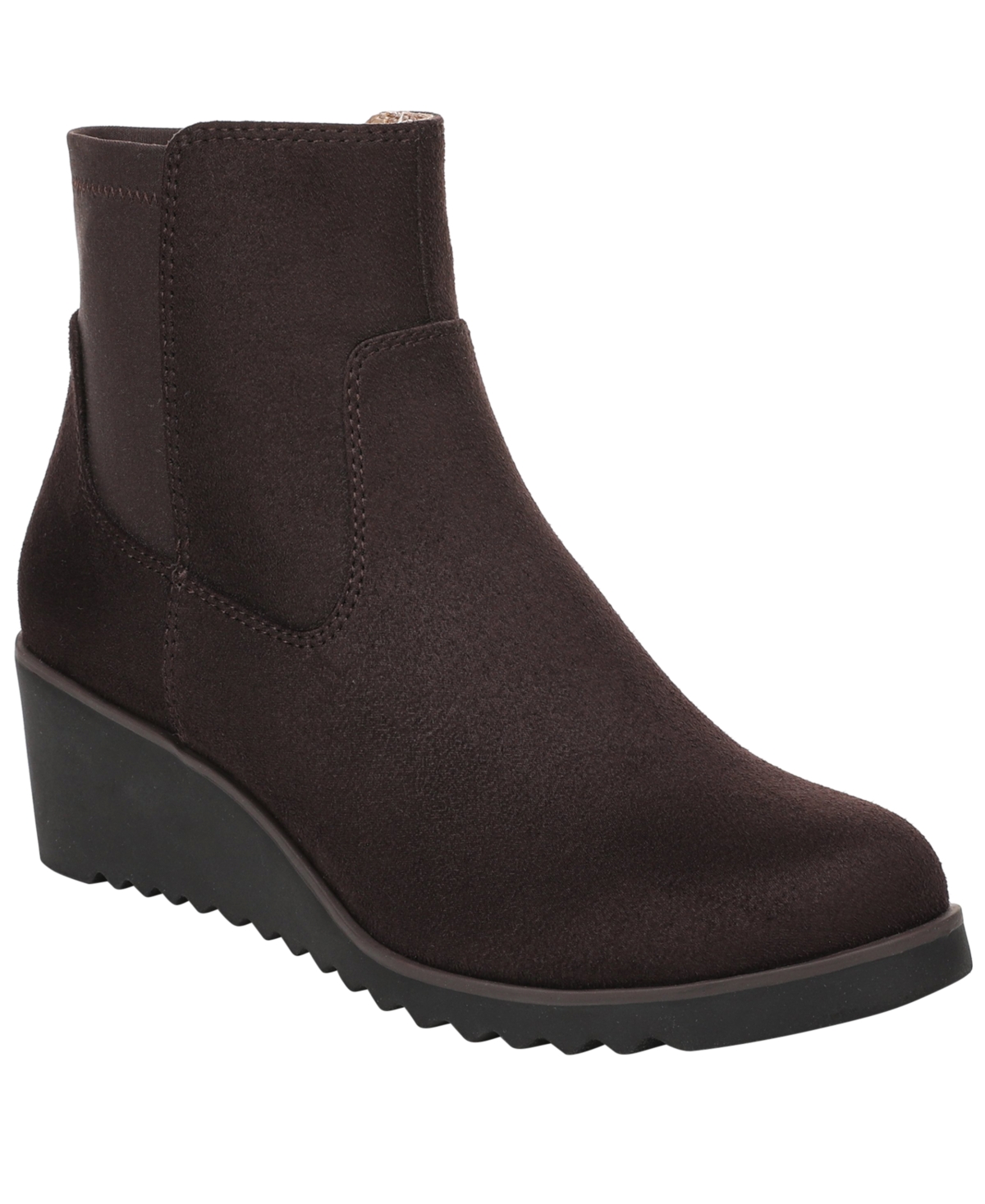 Click here for LifeStride Womens Zionne Zip Short Booties - Dark... prices