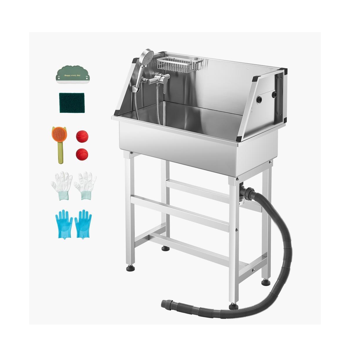 Click here for Ruie 34 inch Stainless Steel Dog Grooming Tub with... prices