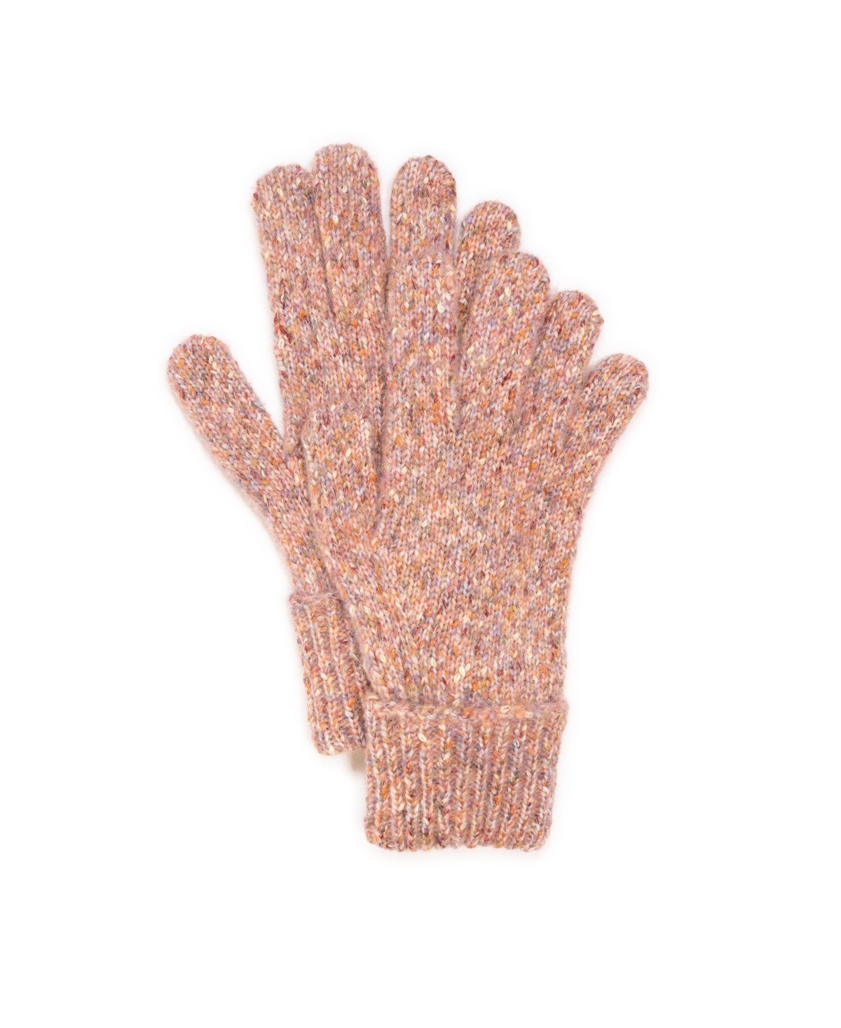 Click here for Muk Luks Womens Fuzzy Space Dye Cable Glove - Pink... prices