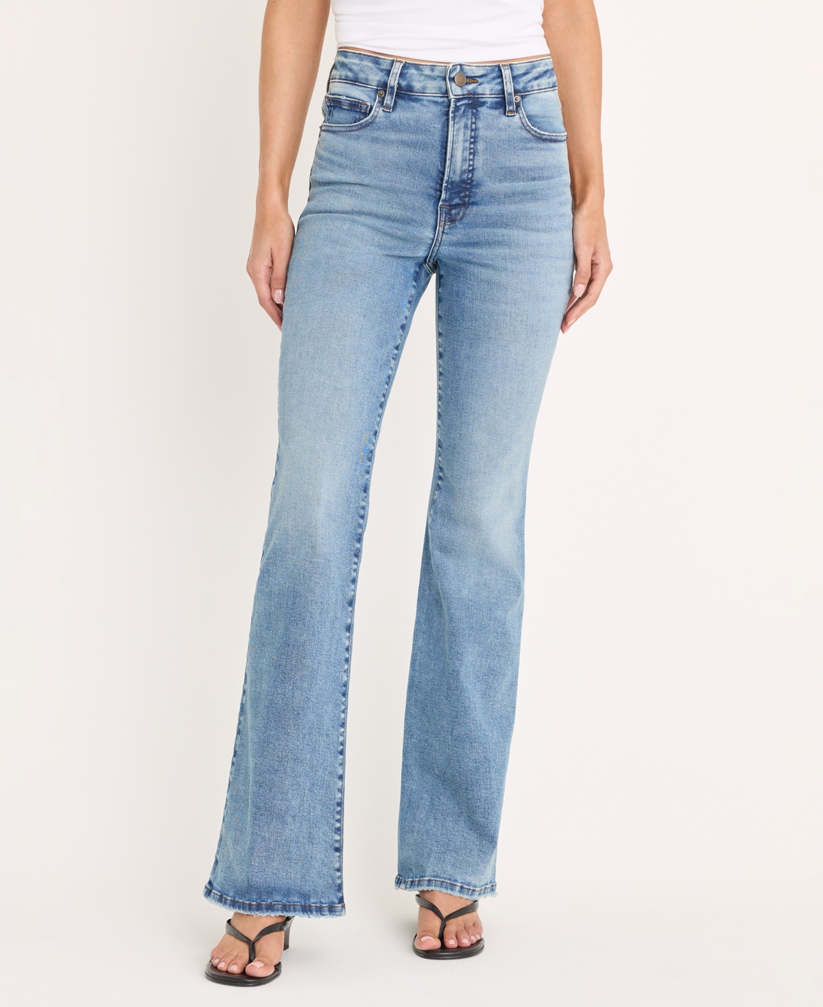 Click here for Good American Womens Good Classic Bootcut Jeans -... prices