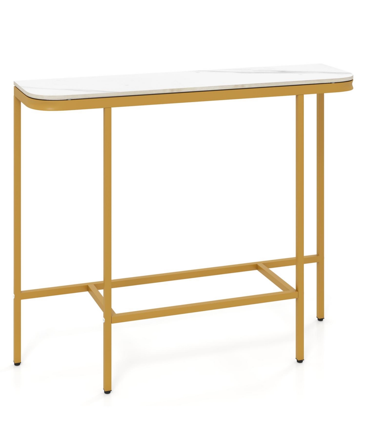 Click here for Slickblue Entryway Console Table with Faux Marble... prices