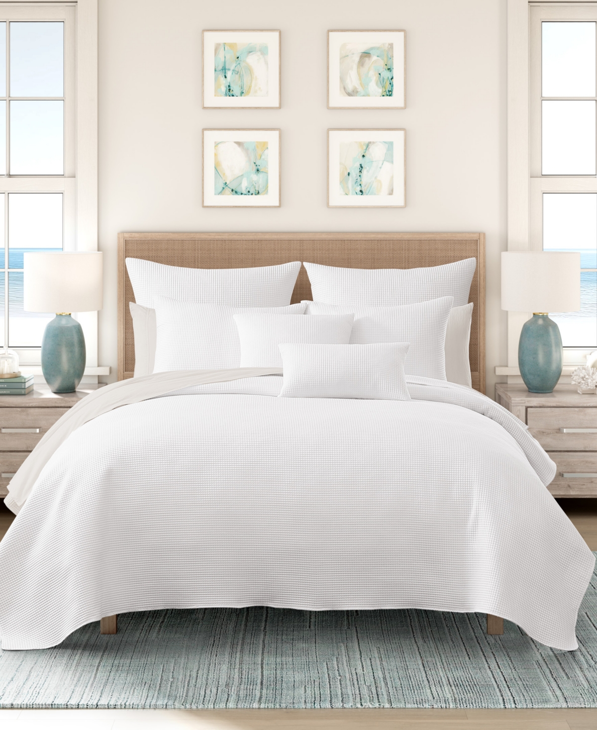 Click here for Salt Life Stillwater Solid 3-Piece Quilt Set  Full... prices