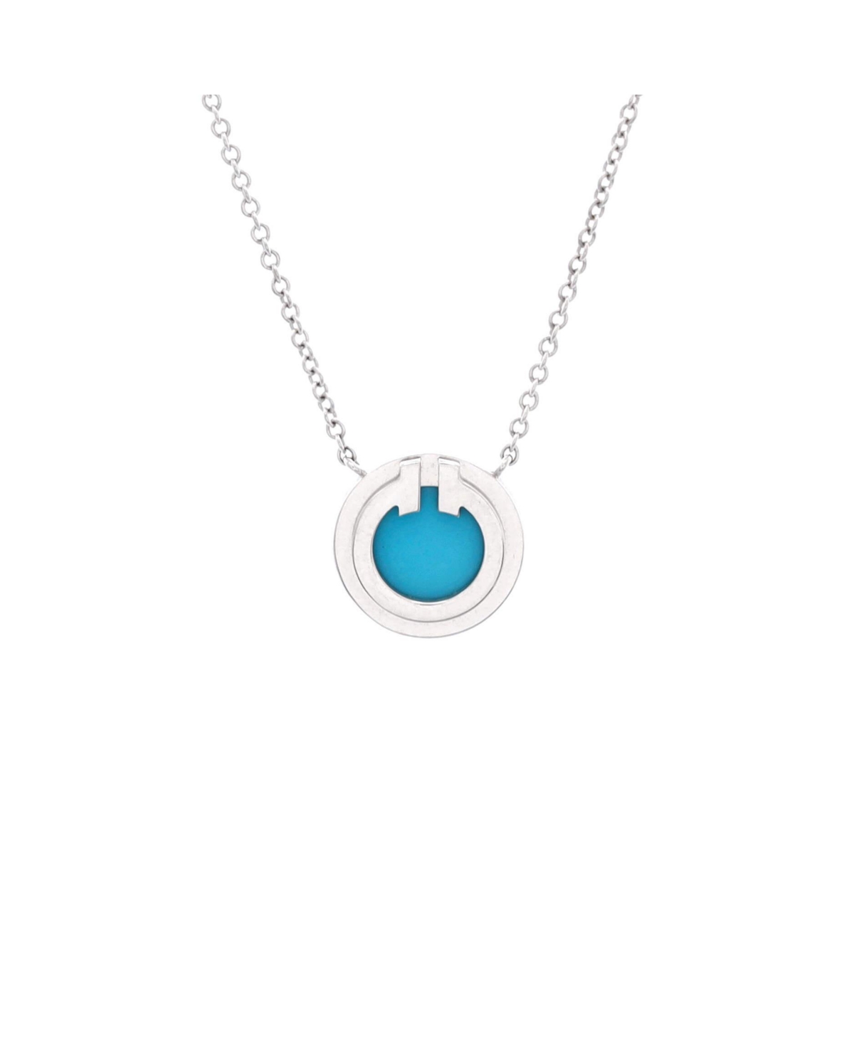 Click here for Pre-Owned Tiffany & Co. T Circle Pendant Necklace... prices