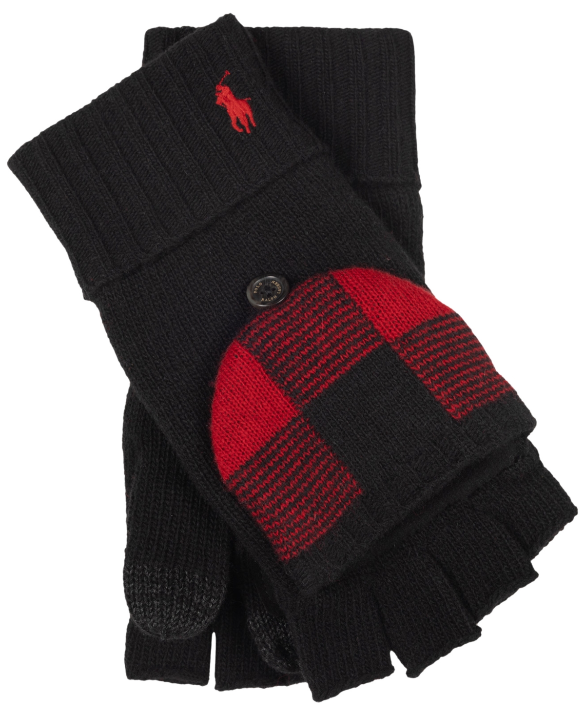Click here for Polo Ralph Lauren Mens Tartan Mitt Convertible Glo... prices