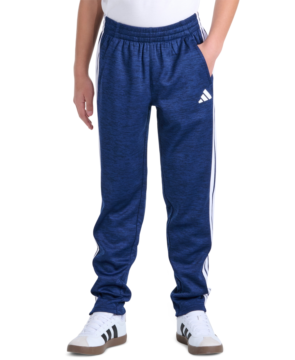 Click here for adidas Boys 8-20 Elastic Waistband Pant - Dark Blu... prices