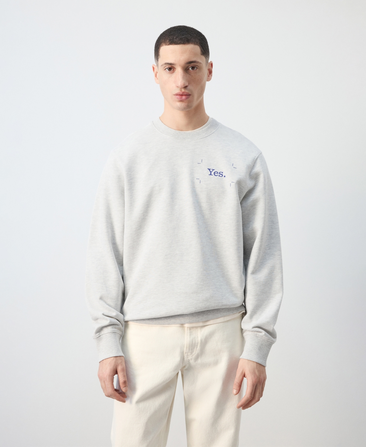 Click here for Mango Mens Cotton Printed Sweatshirt - Medium Heat... prices