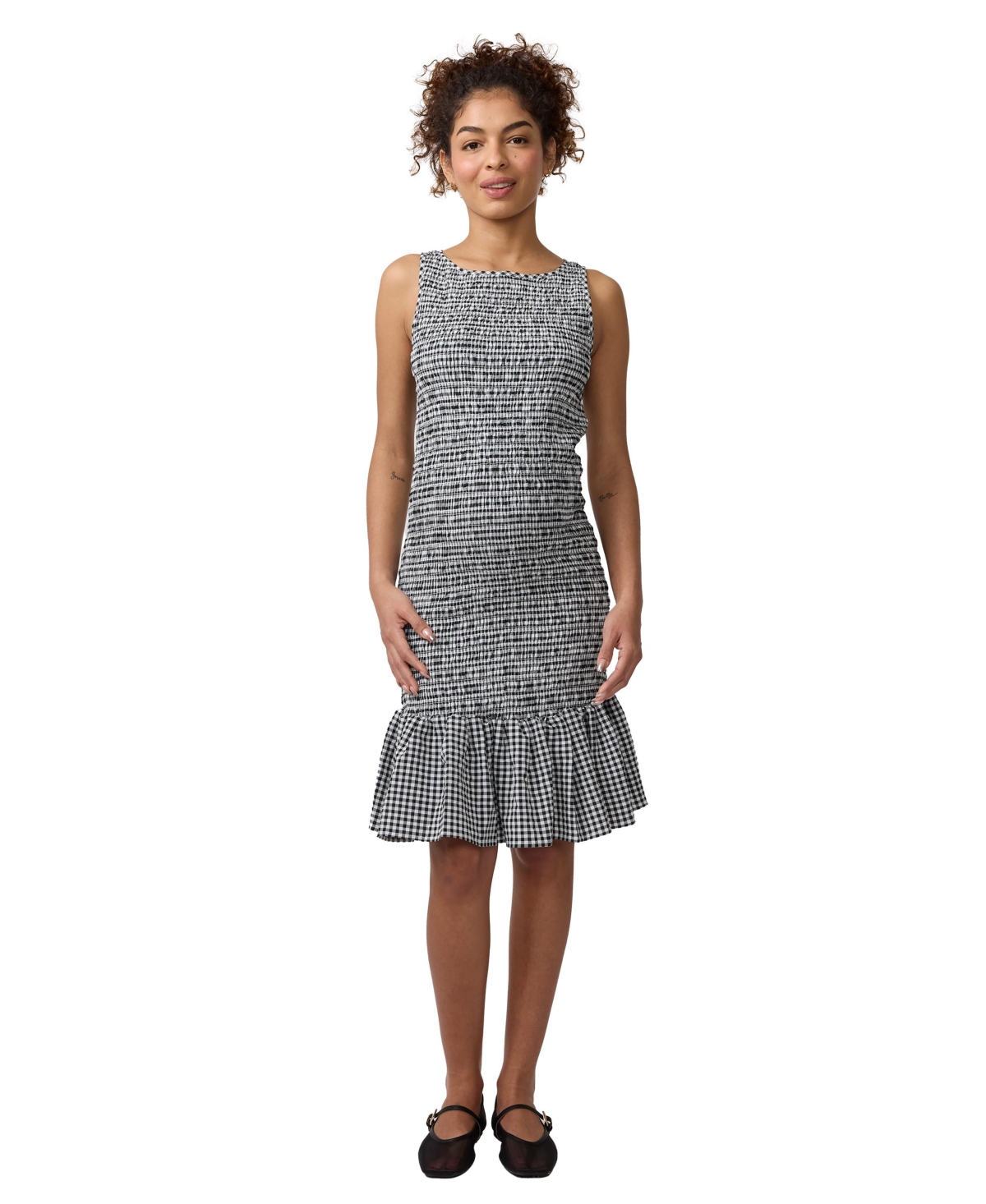 Click here for Ingrid + Isabel Womens Maternity Sleeveless Smocke... prices