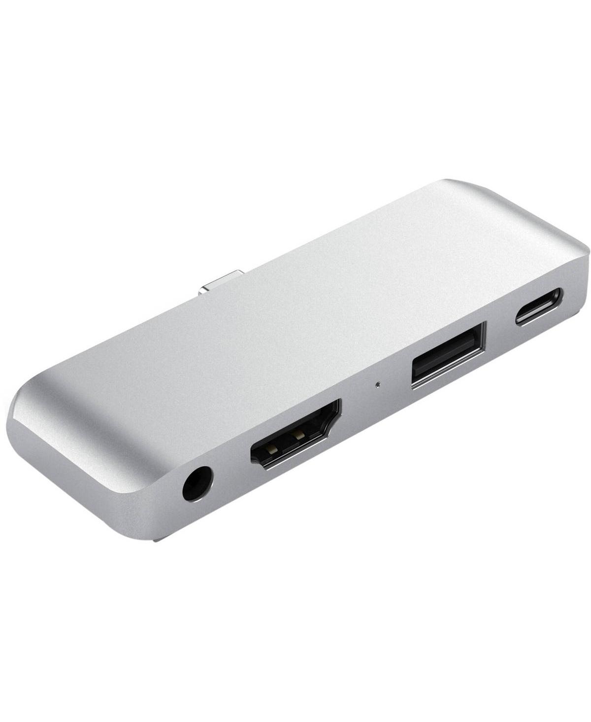 Click here for Satechi Aluminum Usb Type-c Mobile Pro Hub - Silve... prices