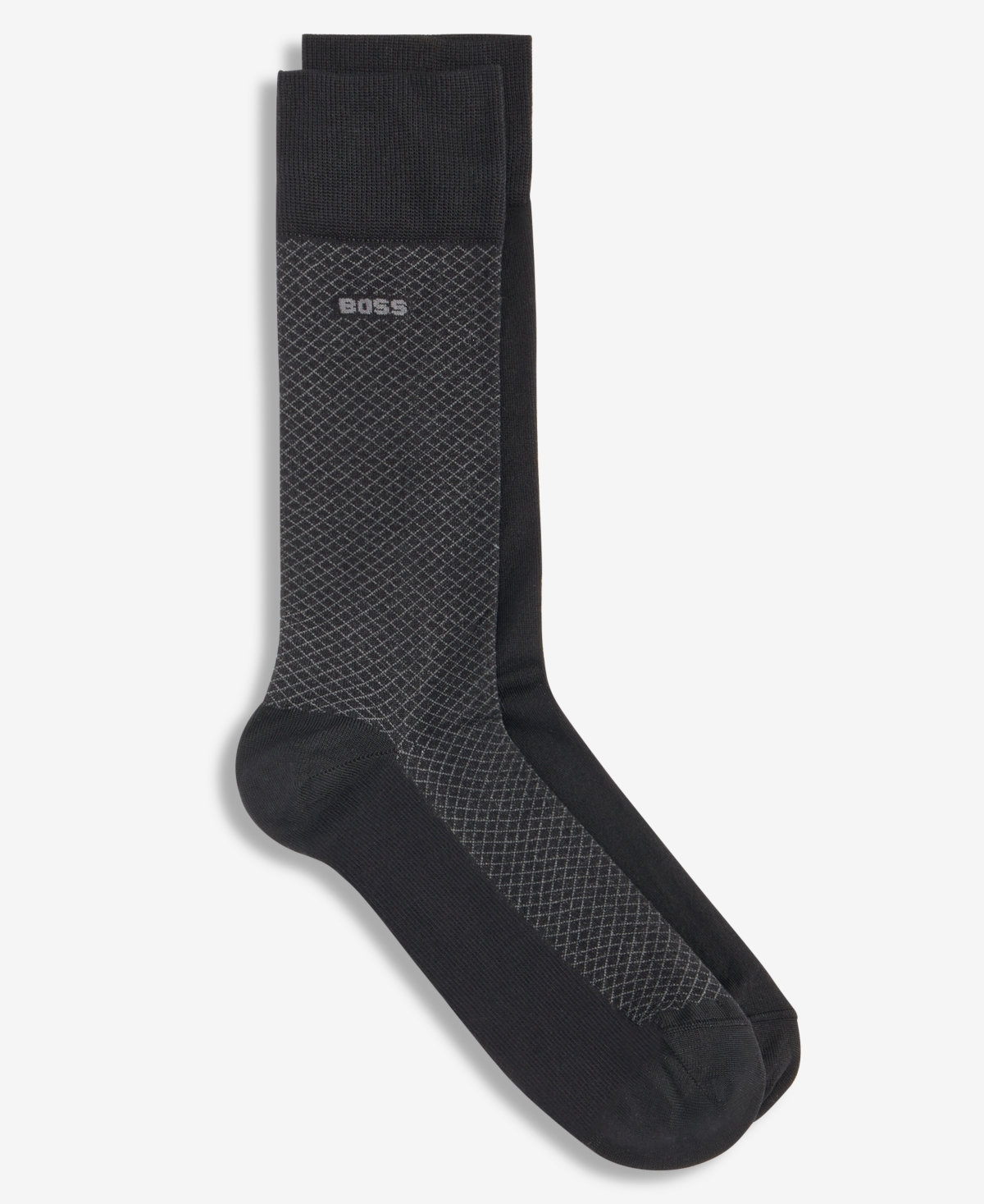 Click here for Boss by Hugo Boss Mens Mini Logo Detail Socks  2-P... prices