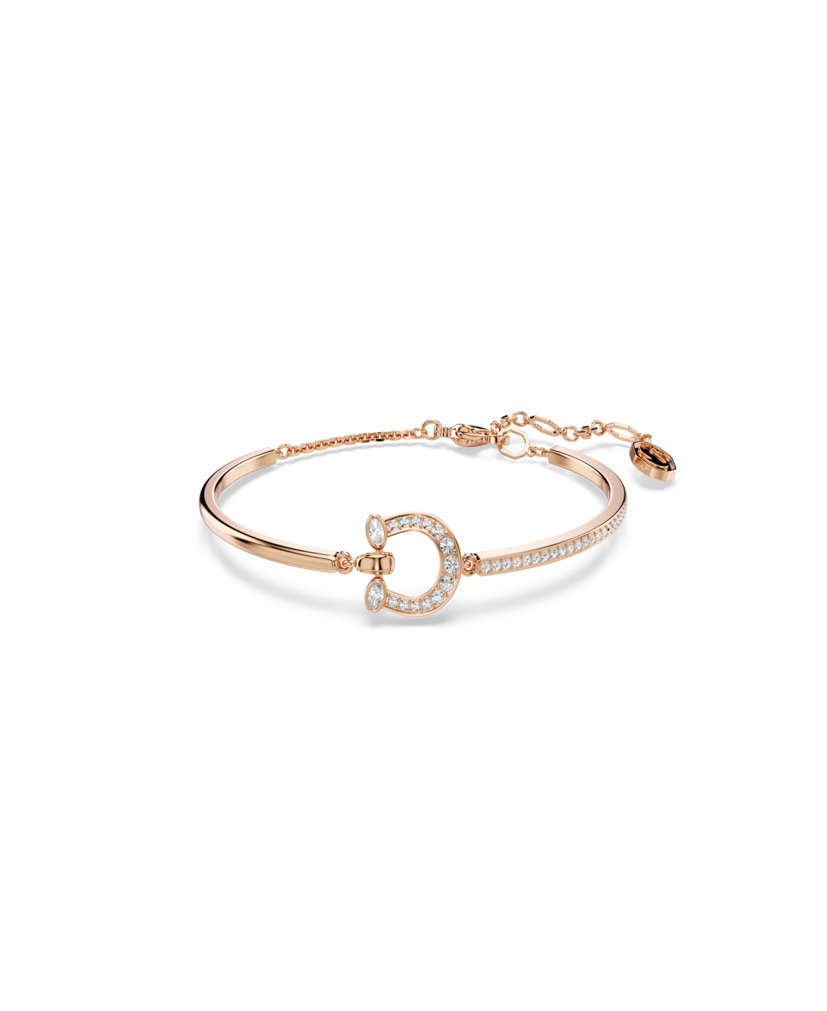 Click here for Swarovski Rose Gold-Tone Plated Symbolica Bangle B... prices