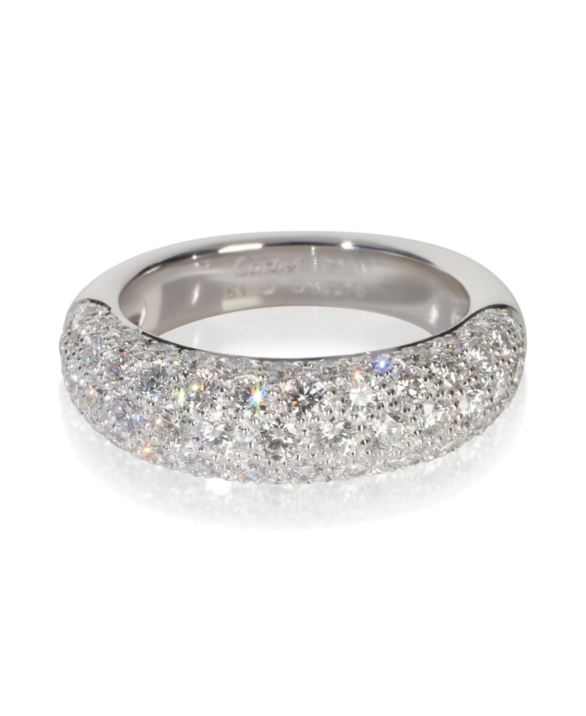Click here for Pre-Owned Cartier White Gold Diamond Mimi Star Rin... prices