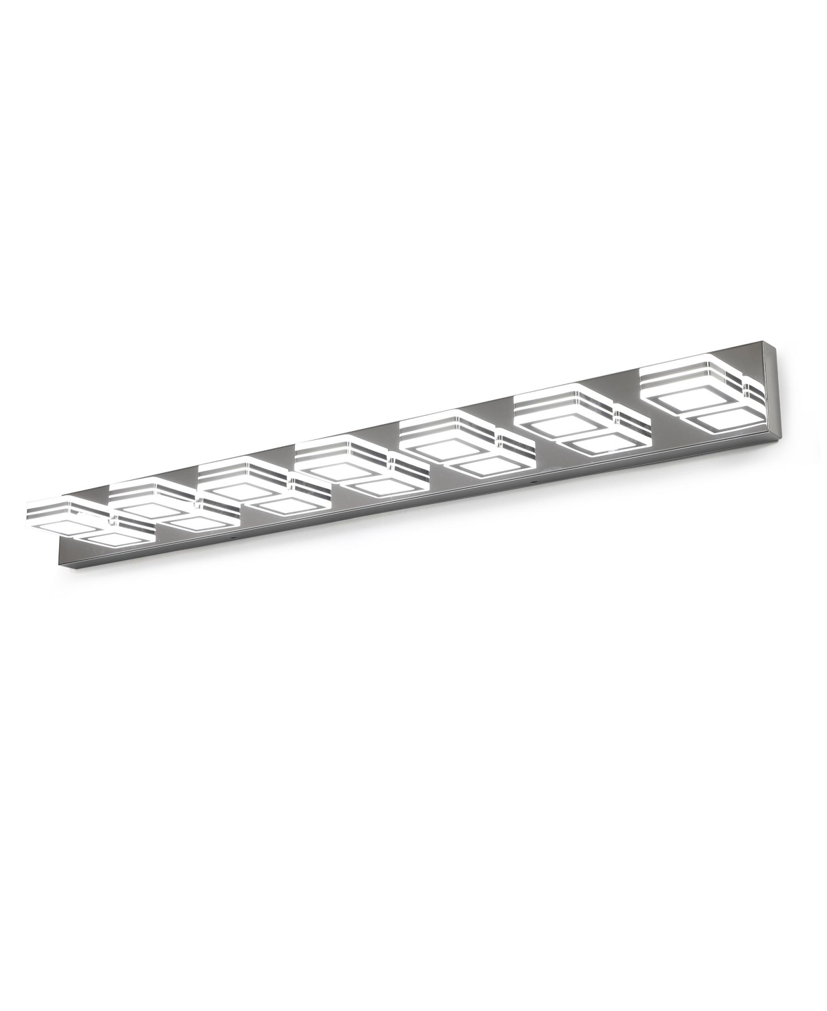 Click here for Busdays 45 Inch Modern 7 Light Led Vanity Light Sq... prices