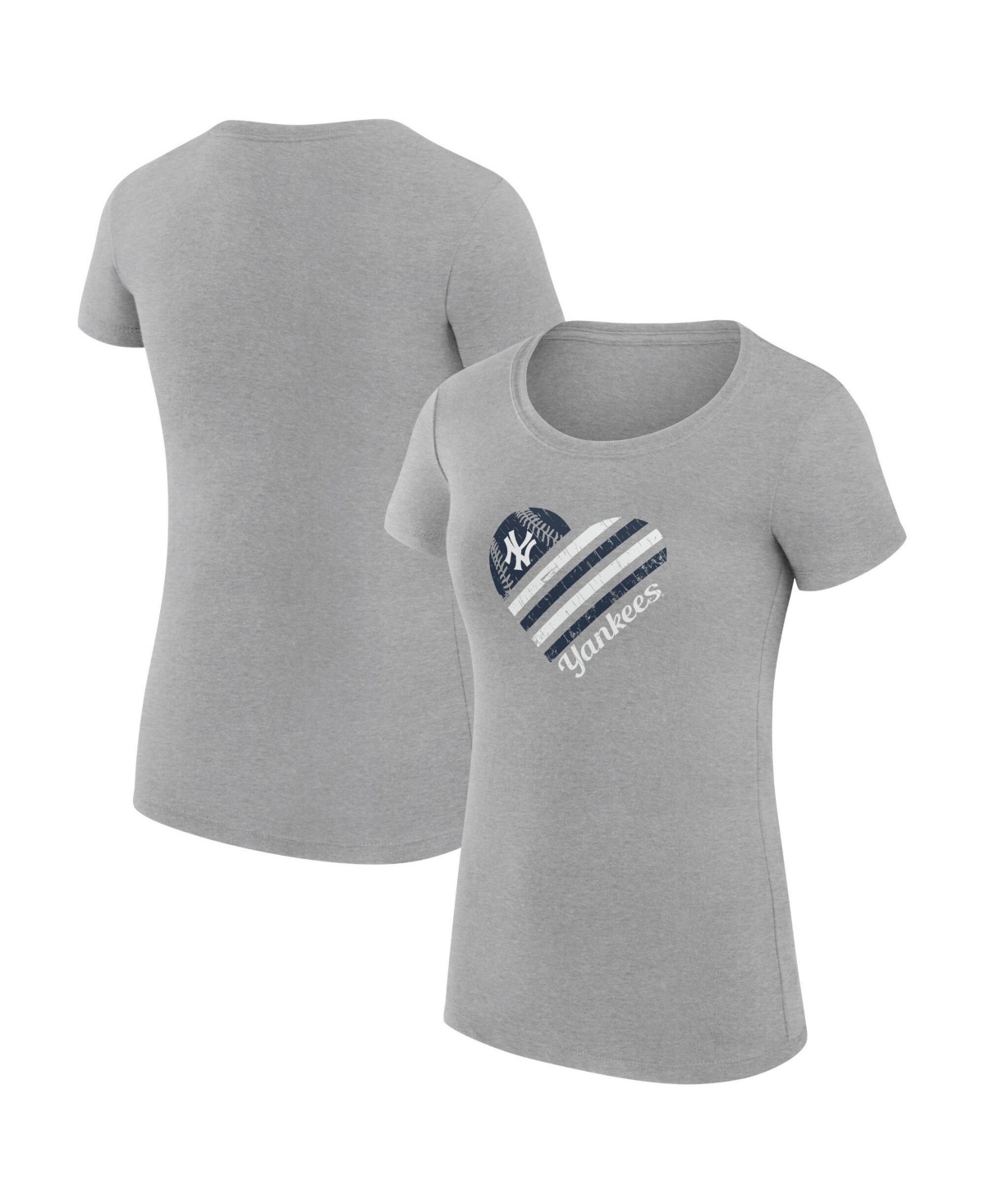 Click here for G-iii 4Her by Carl Banks Womens Heather Gray New Y... prices
