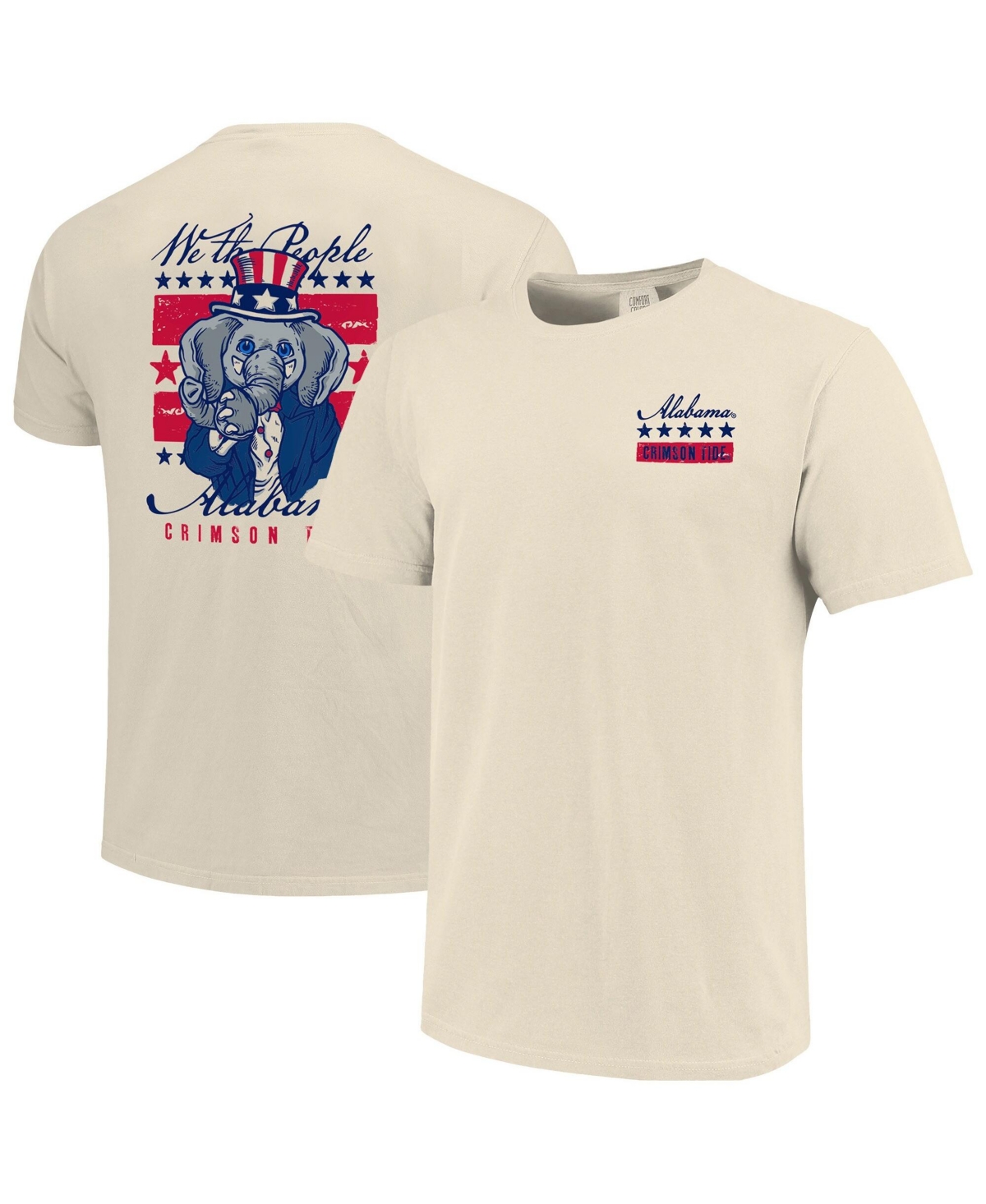 Click here for Image One Mens Cream Alabama Crimson Tide Uncle Sa... prices