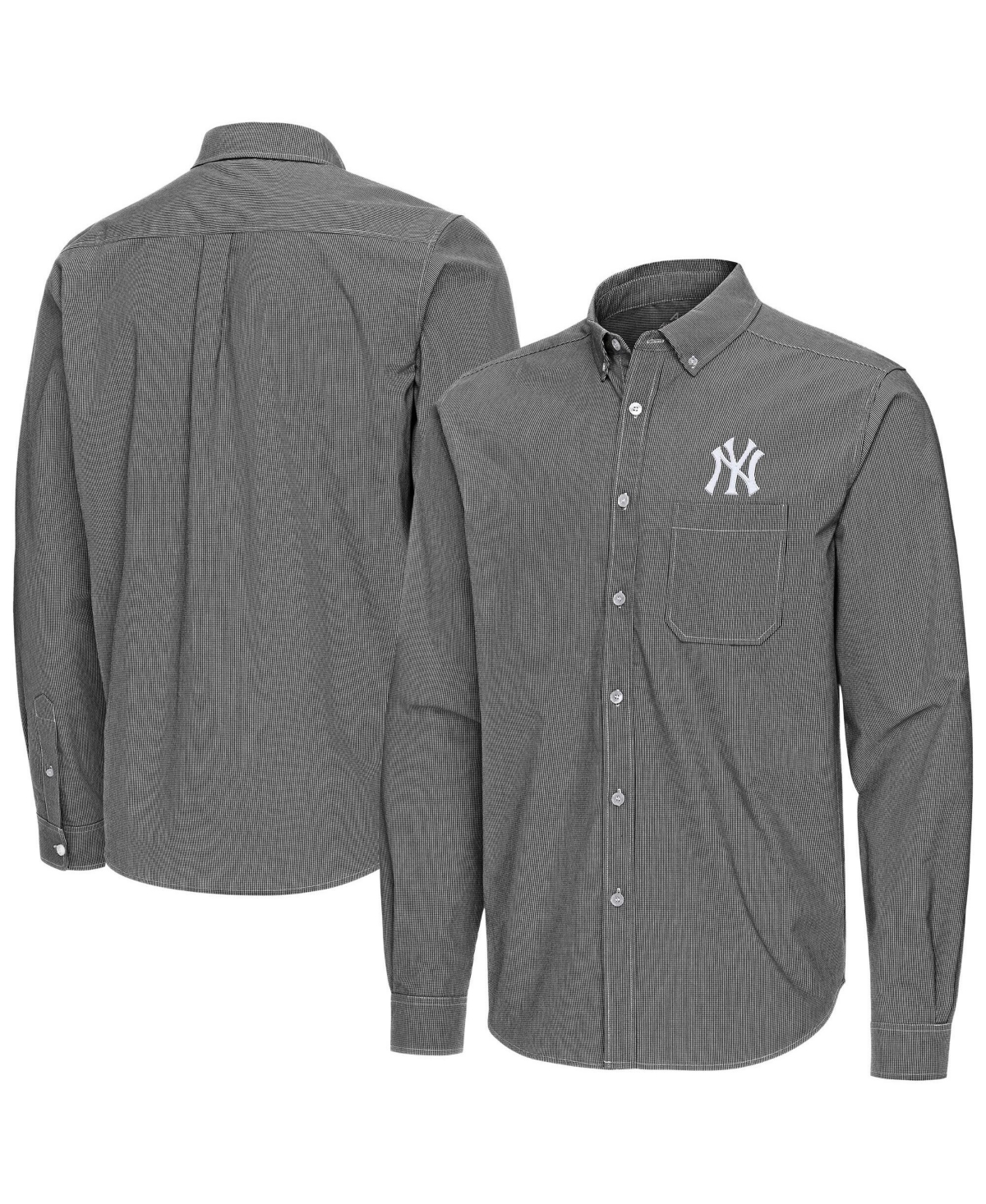 Click here for Antigua Mens Black New York Yankees Porter Woven L... prices