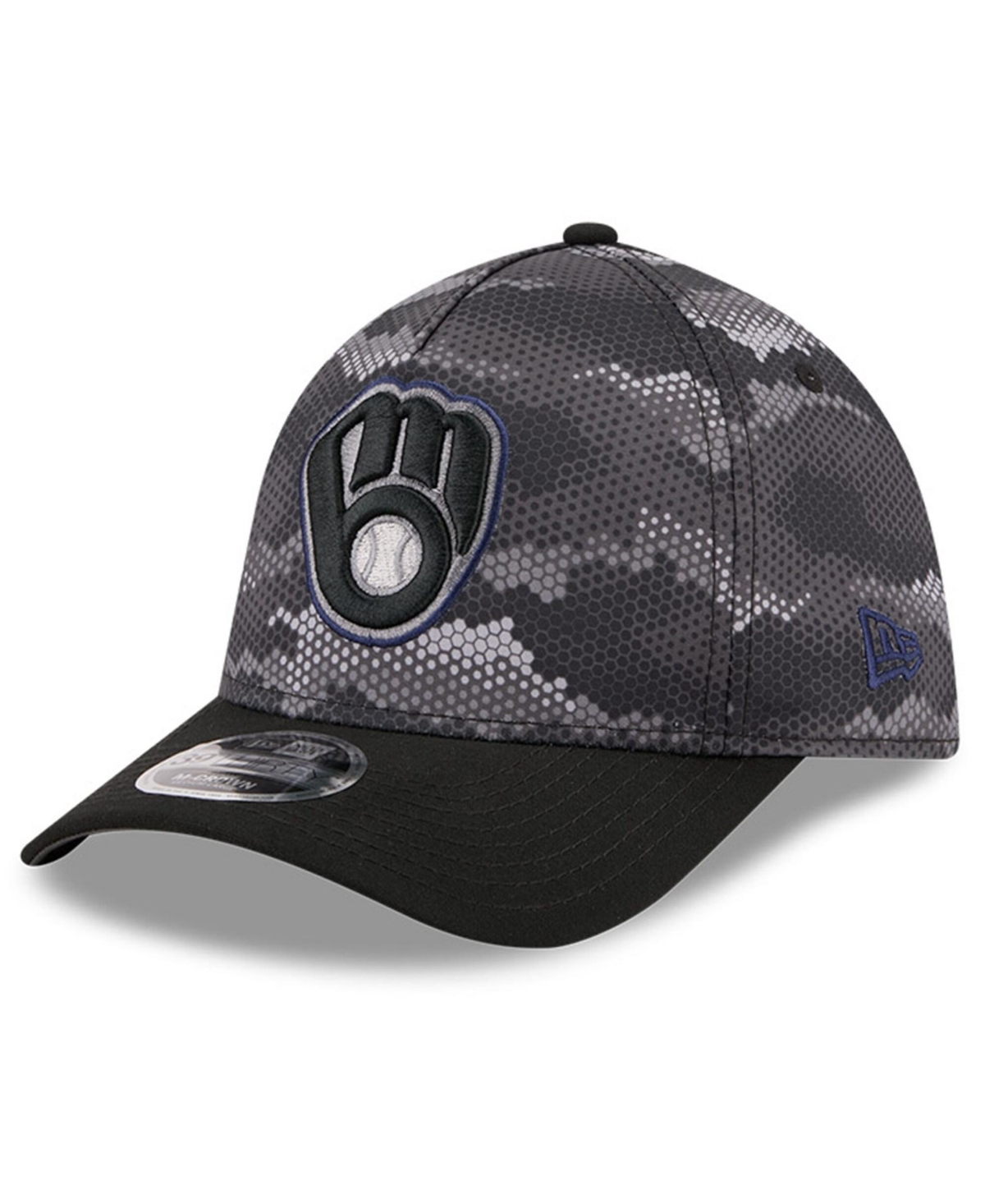 Click here for New Era Mens Black Milwaukee Brewers Camo 39THIRTY... prices