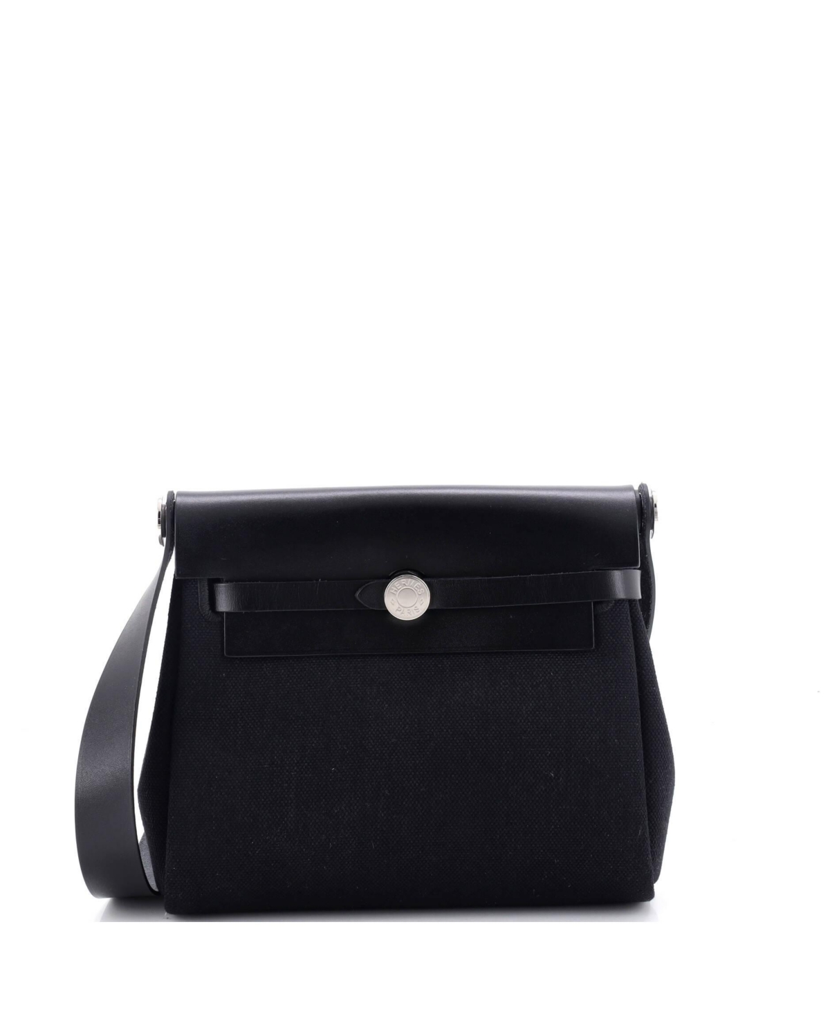 Click here for Pre-Owned HERMES 20 Herbag Zip Toile and Leather -... prices