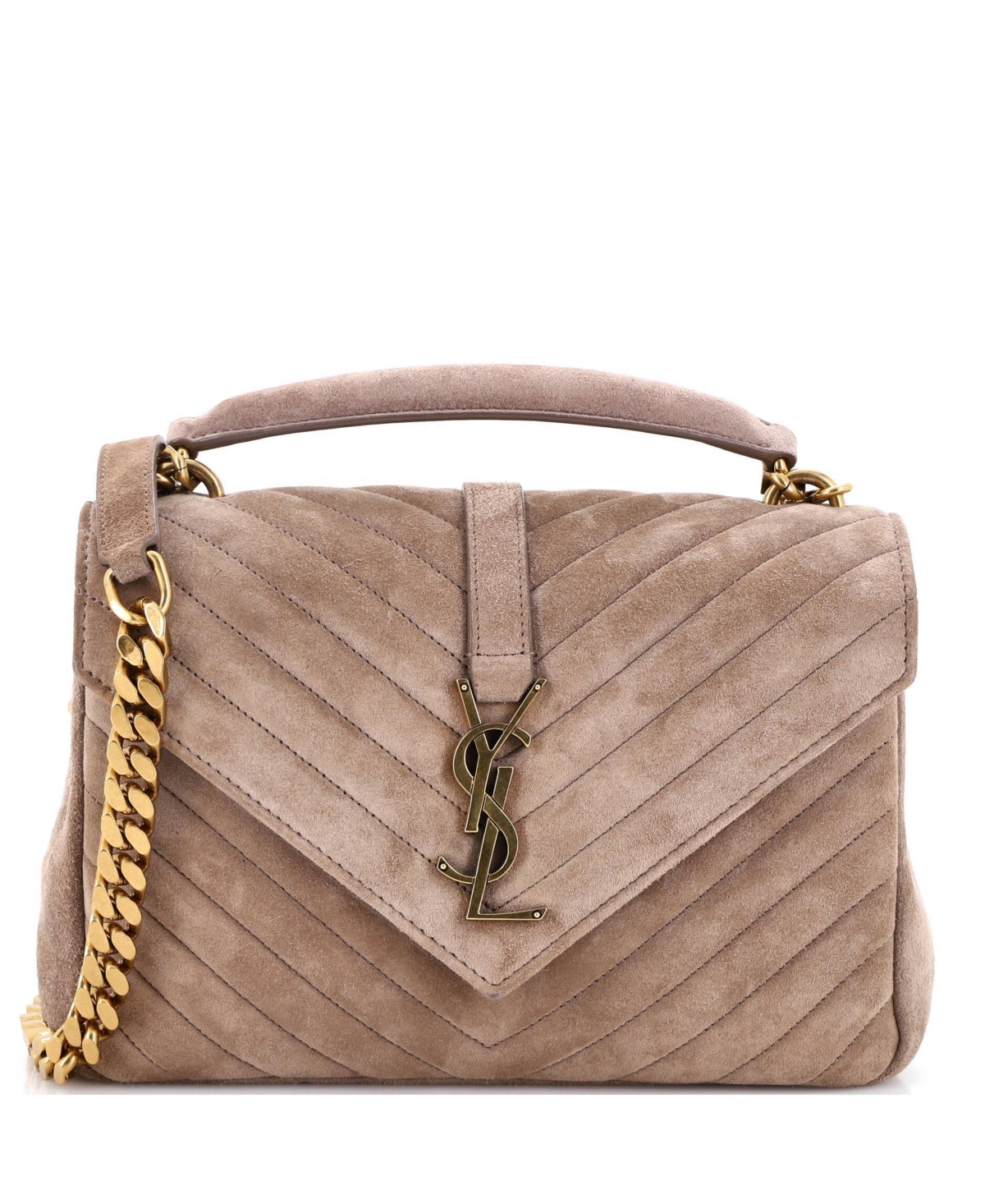 Click here for Pre-Owned Saint Laurent Medium Classic Monogram Co... prices
