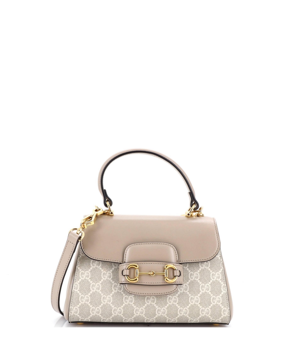 Click here for Pre-Owned Gucci Mini Horsebit 1955 Top Handle Flap... prices