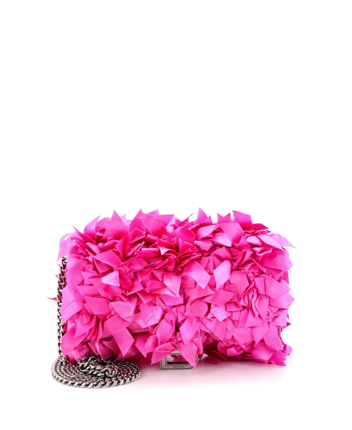 Click here for Pre-Owned Balenciaga Hourglass Bow Chain Wallet Sa... prices