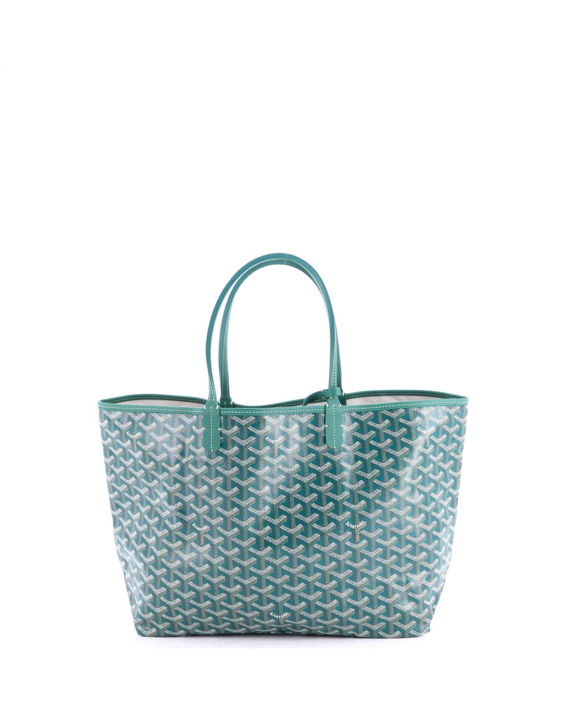 Click here for Pre-Owned Goyard Pm Saint Louis Tote Coated Canvas... prices