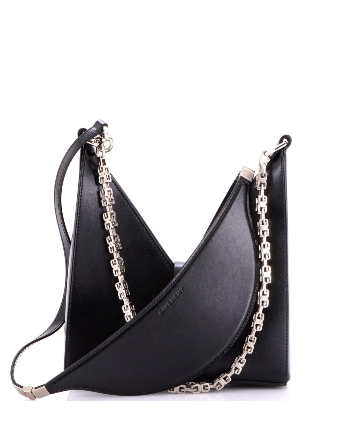 Click here for Pre-Owned Givenchy Mini Cut Out Bag Leather - Blac... prices