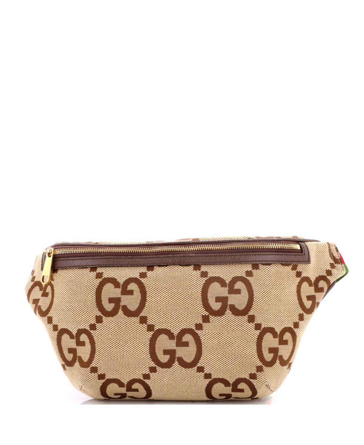 Click here for Pre-Owned Gucci Large Belt Bag Jumbo Gg Canvas wit... prices