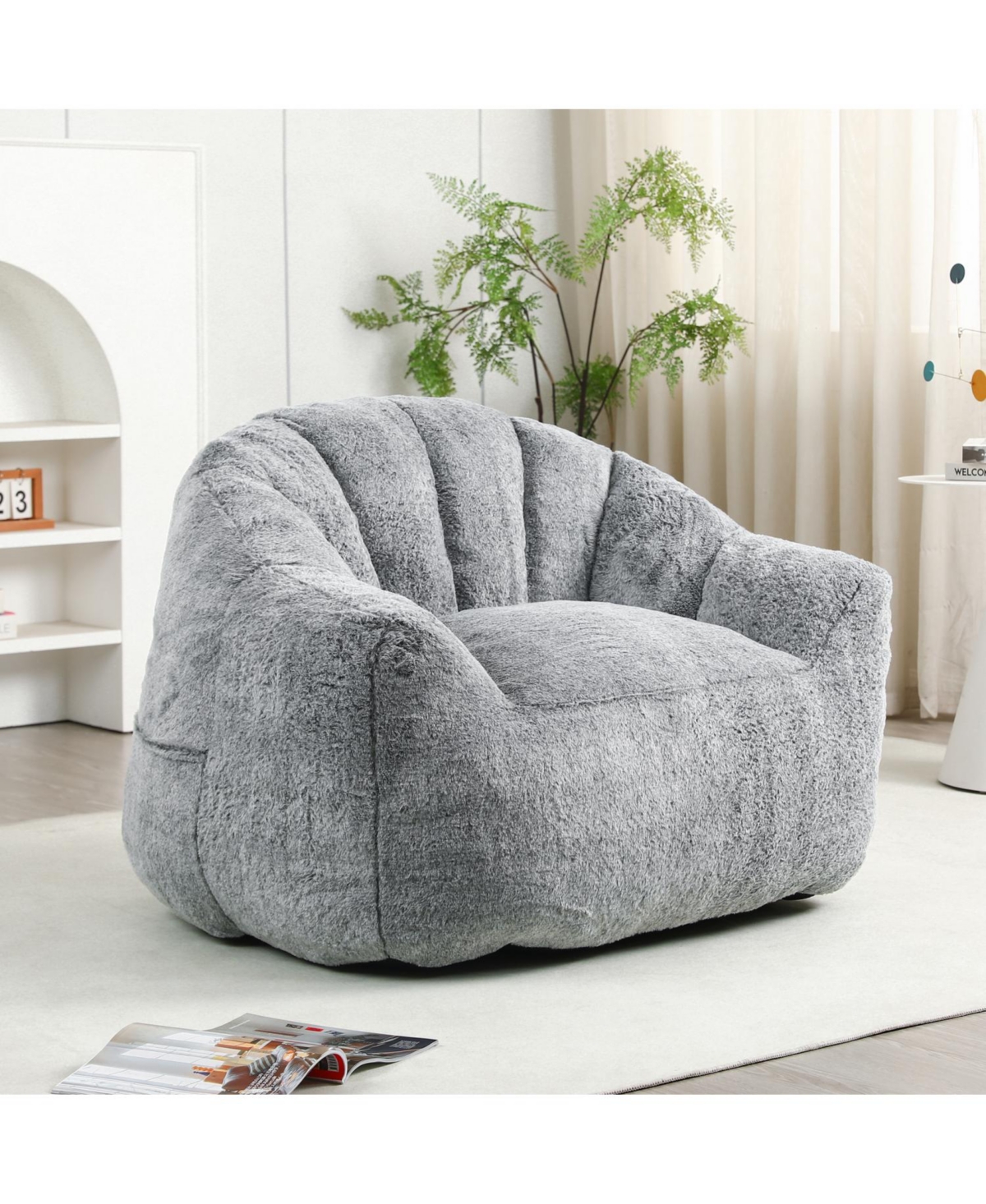 Click here for Streamdale Furniture Bean Bag Sofa Chair with Armr... prices