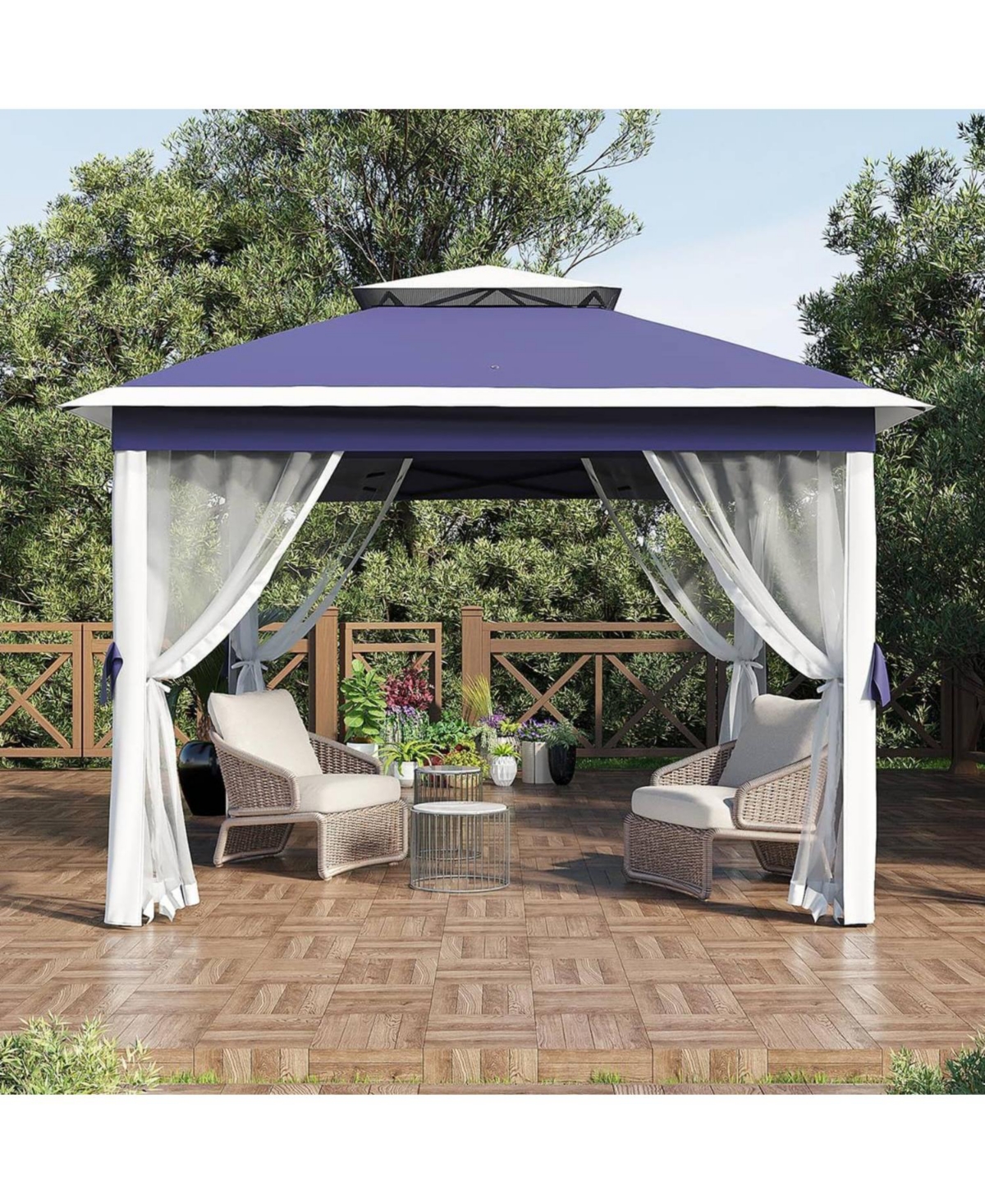 Click here for gaomon 11x11Feet Outdoor Canopy Shelter Pop Up Gaz... prices