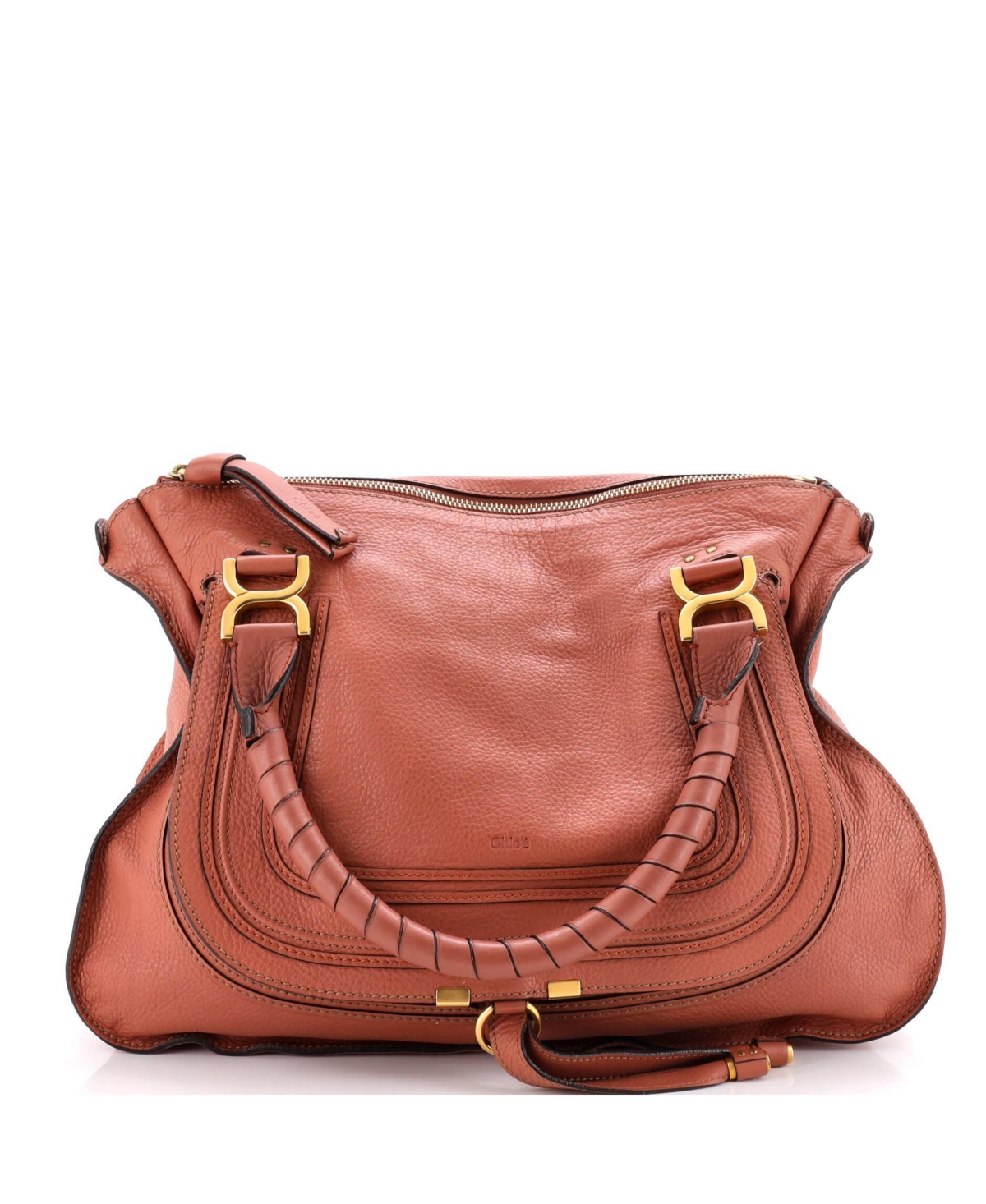 Click here for Pre-Owned Chloe Large Marcie Shoulder Bag Leather... prices