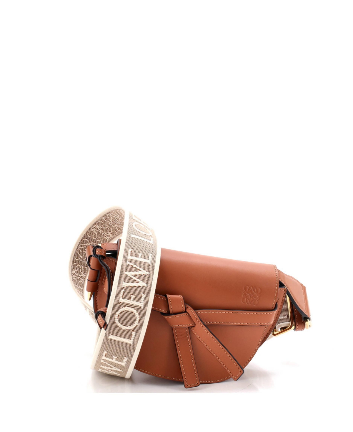 Click here for Pre-Owned Loewe Mini Gate Dual Shoulder Bag Leathe... prices