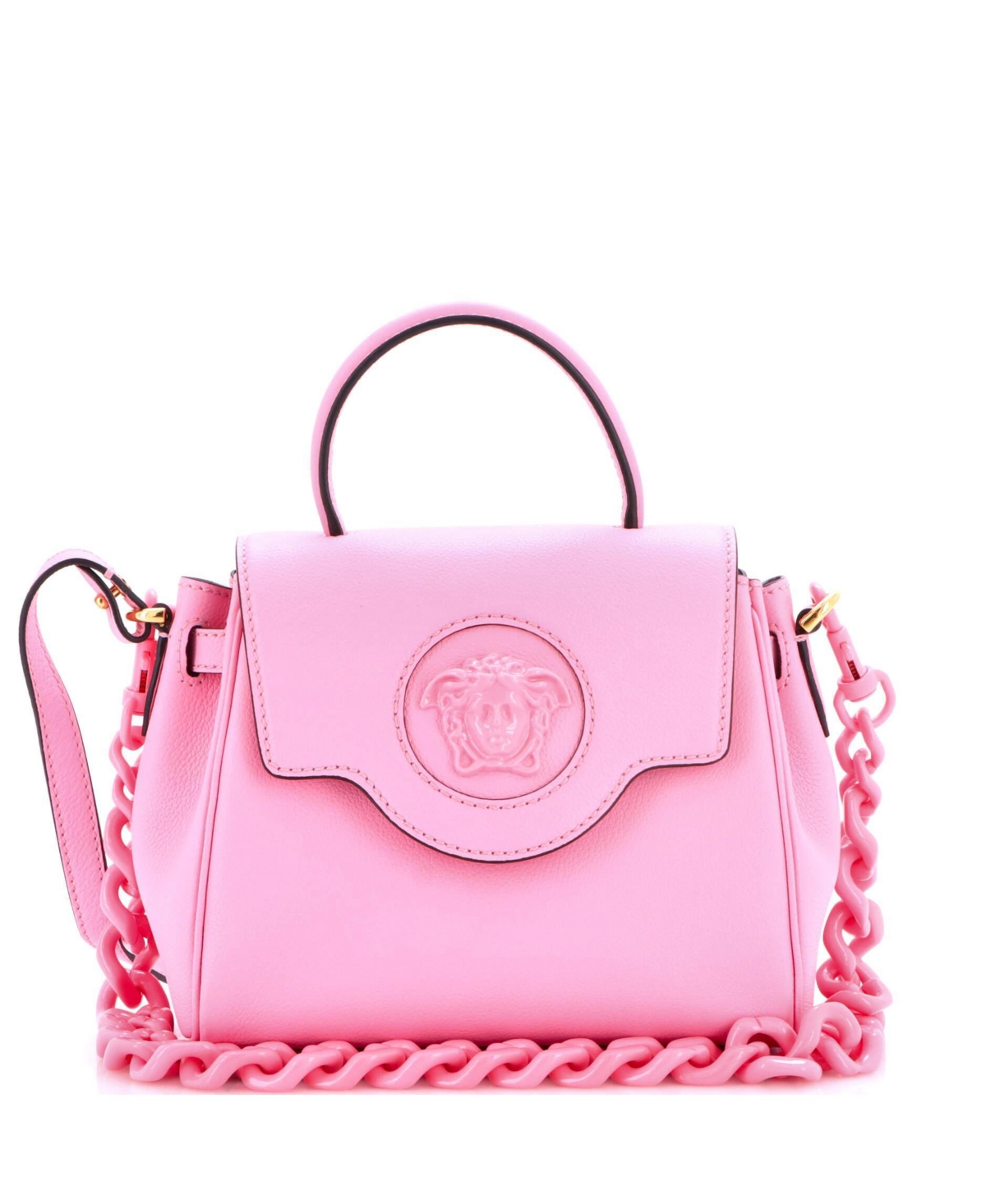 Click here for Pre-Owned Versace Small La Medusa Top Handle Bag L... prices