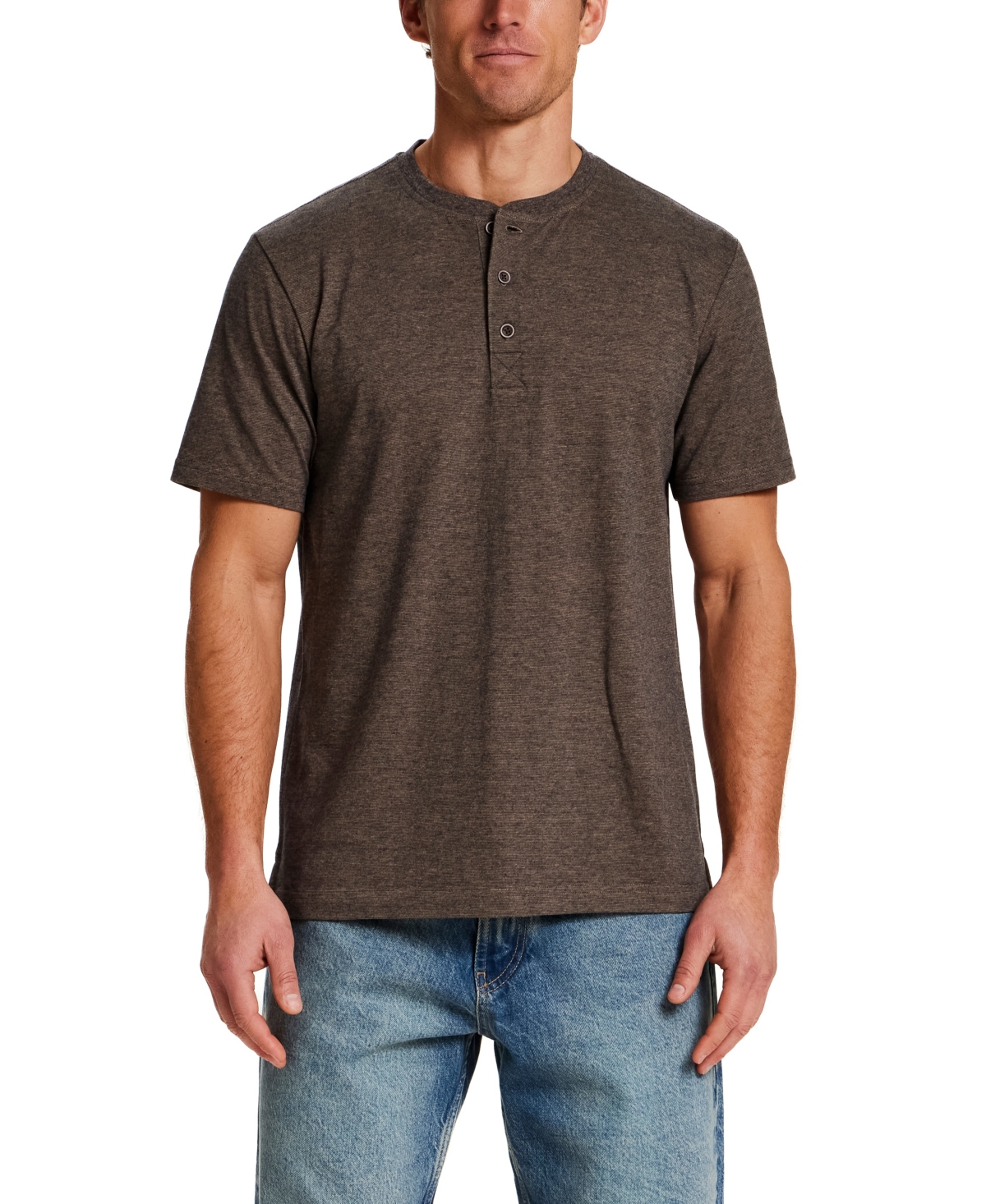 Click here for Weatherproof Vintage Mens Short-Sleeve Micro-Strip... prices