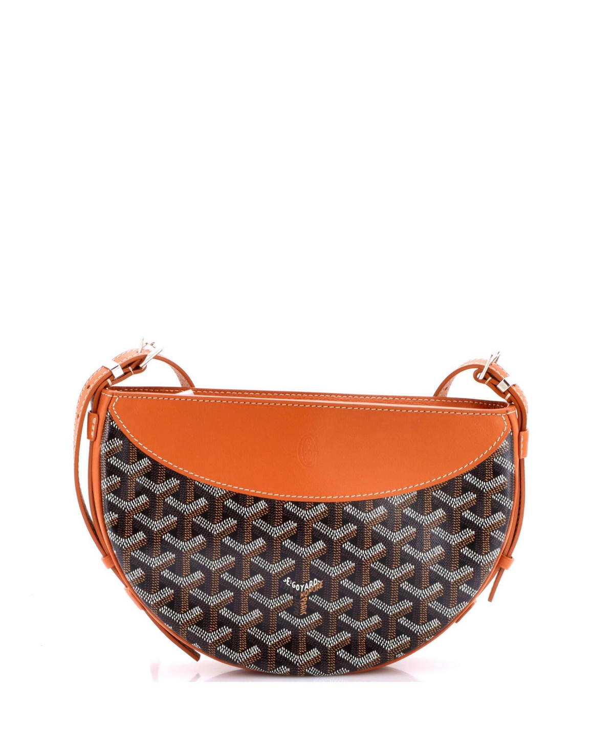 Click here for Pre-Owned Goyard Hirondelle Shoulder Bag Coated Ca... prices