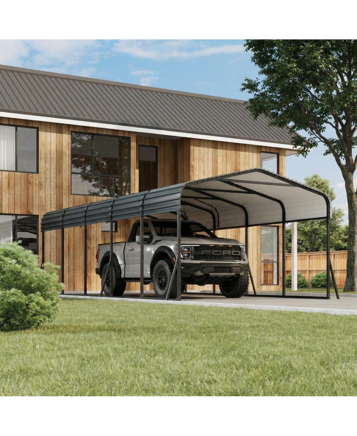 Click here for GarveeLife Carport  Metal Outdoor Bike Tent Storag... prices