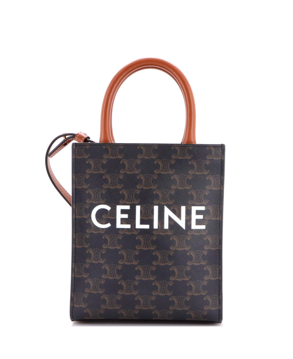 Click here for Pre-Owned Celine Mini Vertical Cabas Tote Triomphe... prices