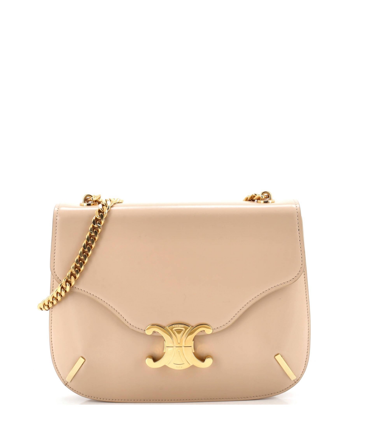 Click here for Pre-Owned Celine Small Besace Triomphe Shoulder Ba... prices