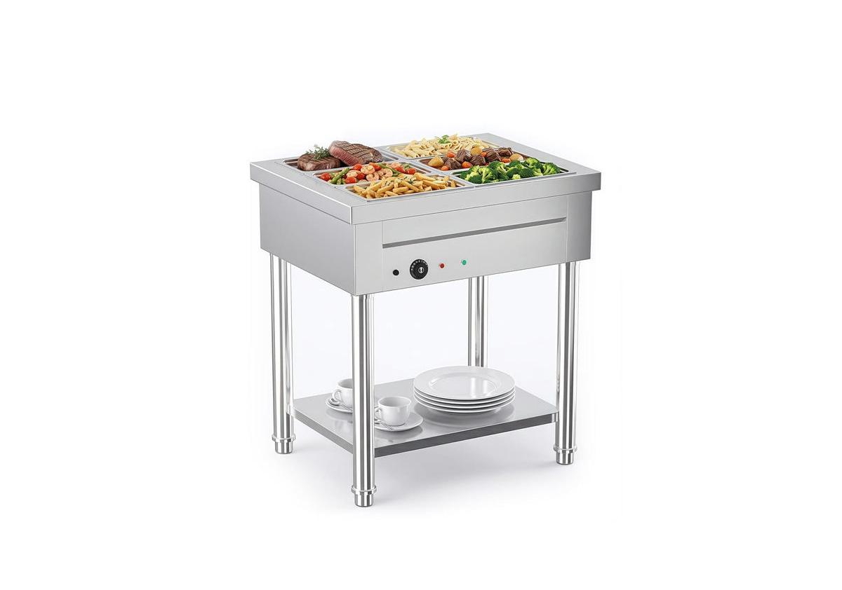 Click here for Aecojoy Commercial Food Warmer 1500W Electric Stea... prices