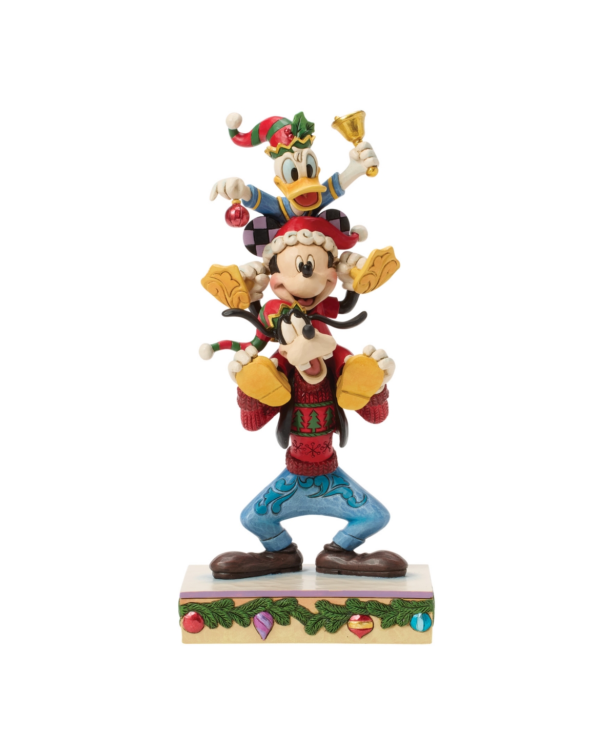 Click here for Jim Shore Disney Traditions Mickey  Donald  and Go... prices