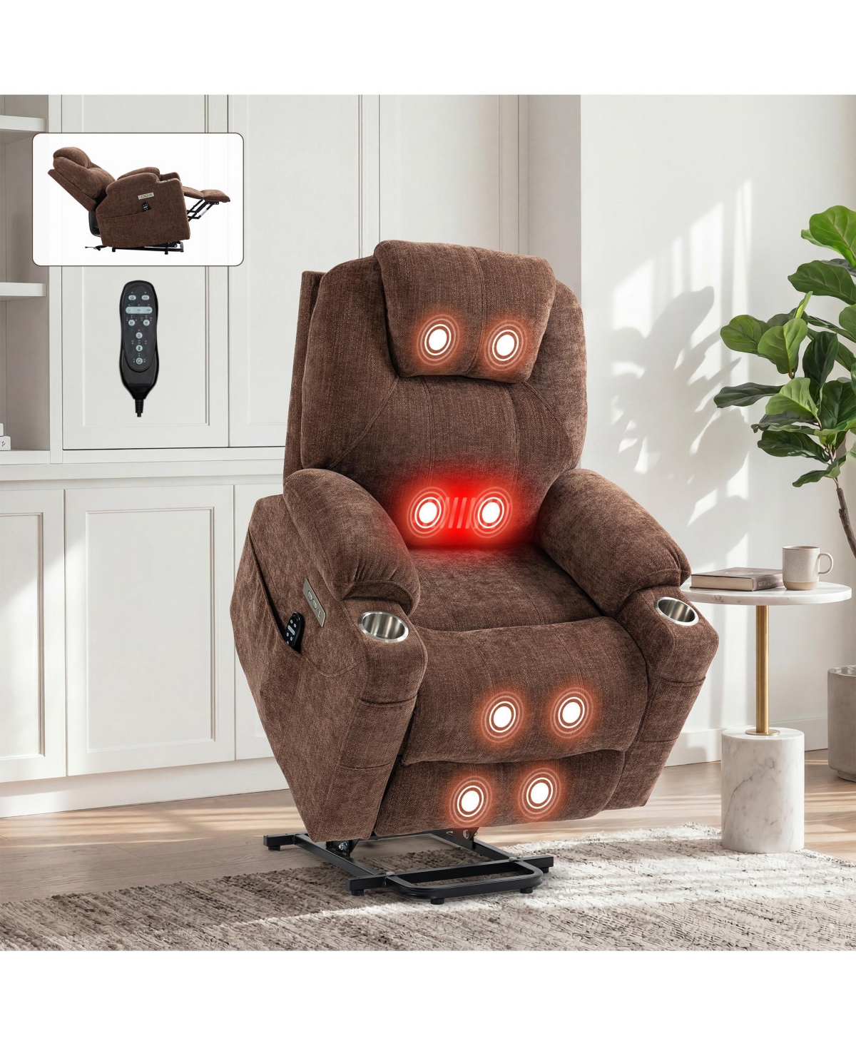 Click here for Up to 350 Lbs Power Lift Recliner Chair Heavy Duty... prices
