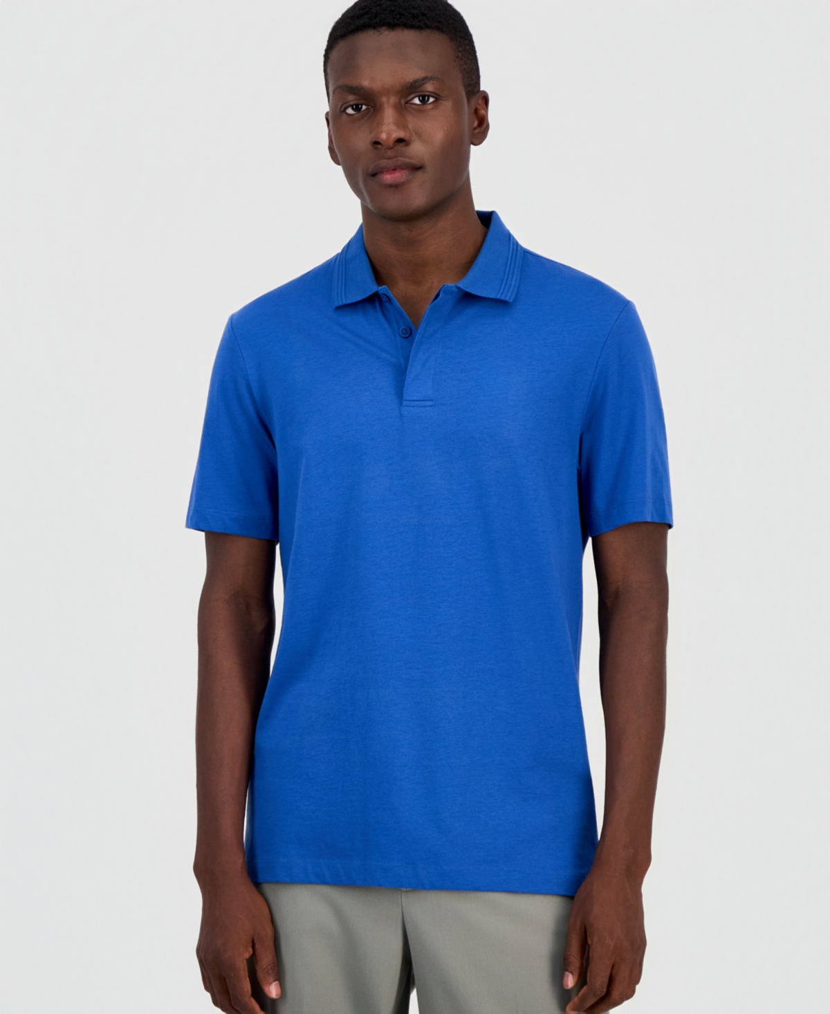 Click here for Alfani Mens Regular-Fit Mercerized Polo Shirt  Cre... prices