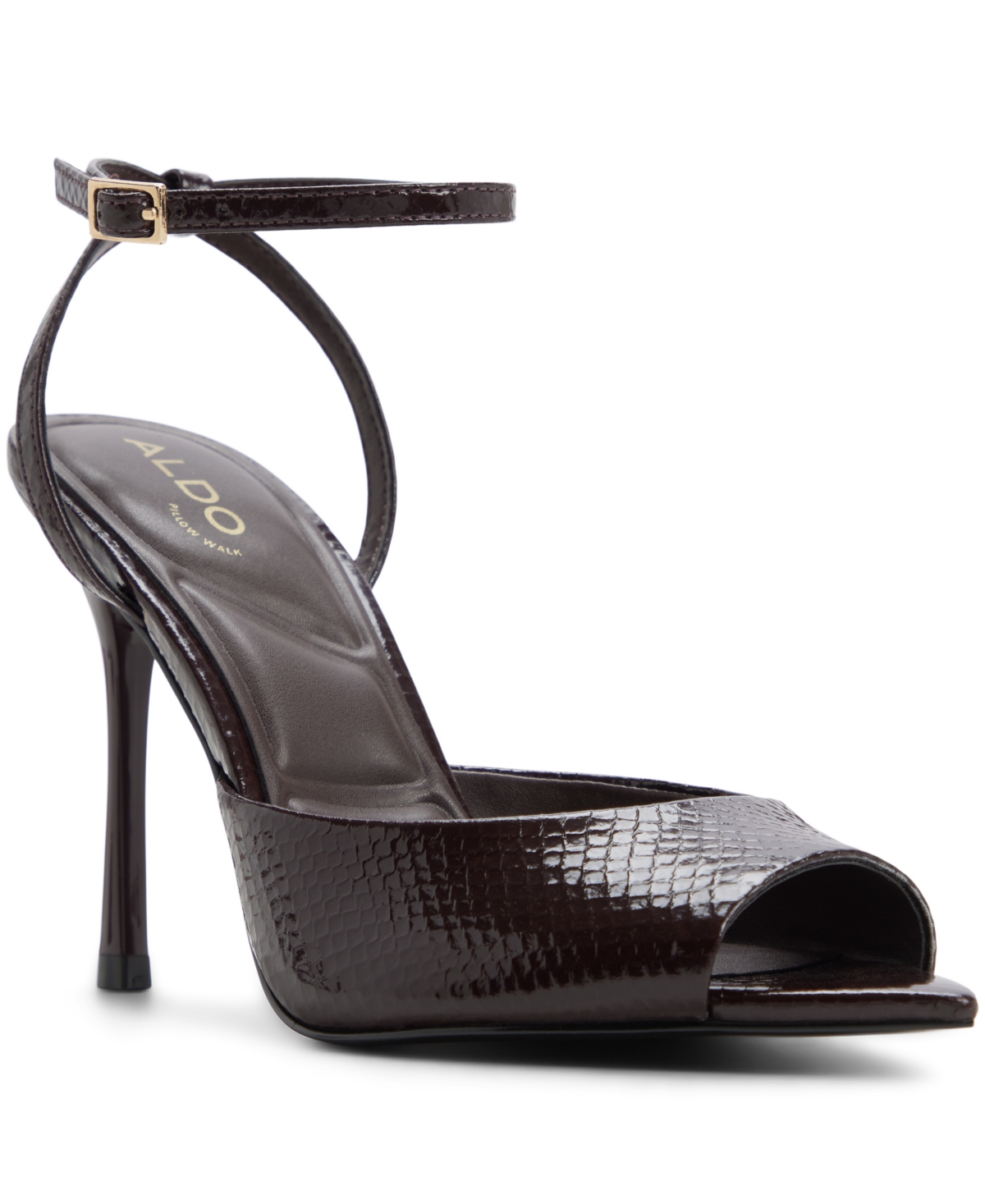 Click here for Aldo Womens Belen Ankle Strap Dress Sandals - Maro... prices